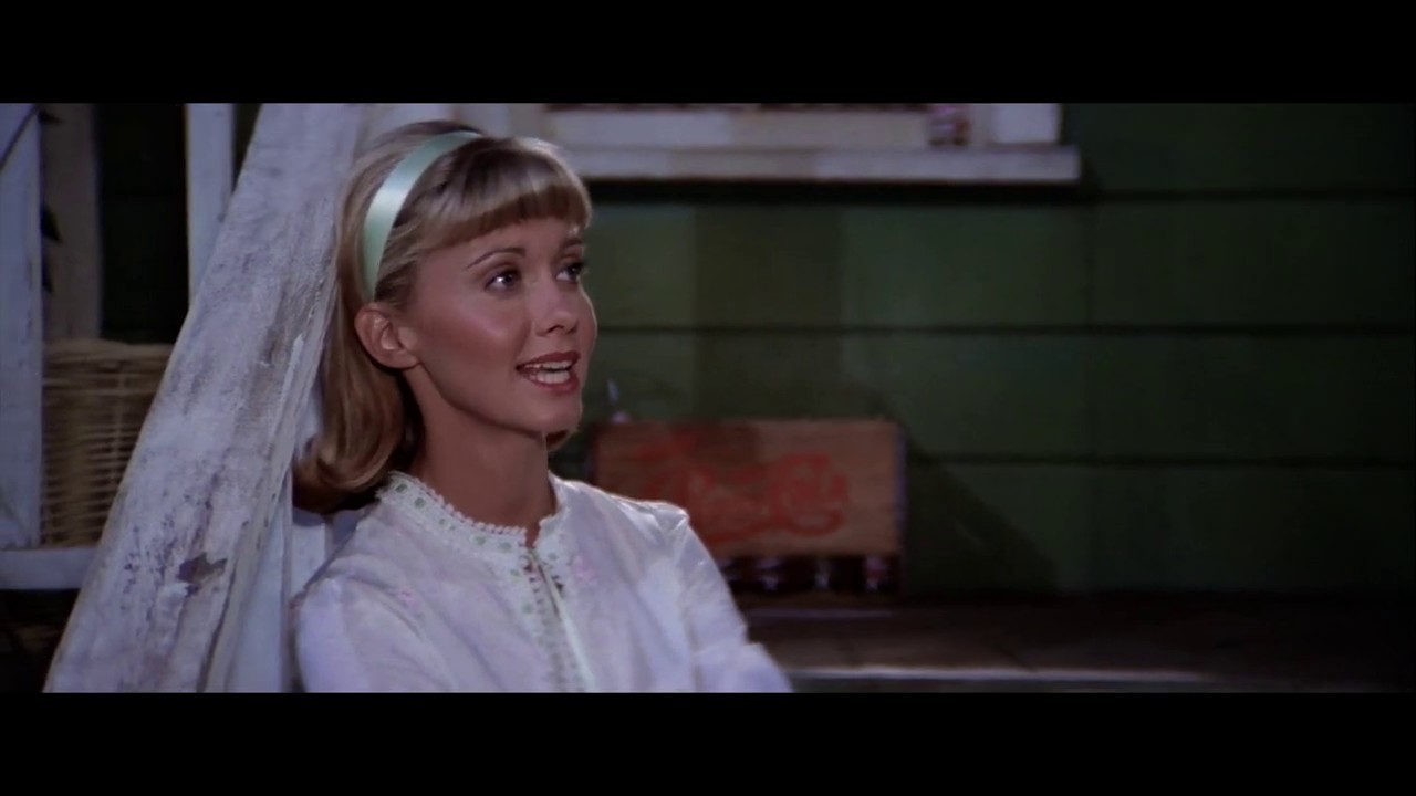 Grease ( Movie Clip ) ♦ Hopelessly Devoted to You ♦ Olivia Newton John ...