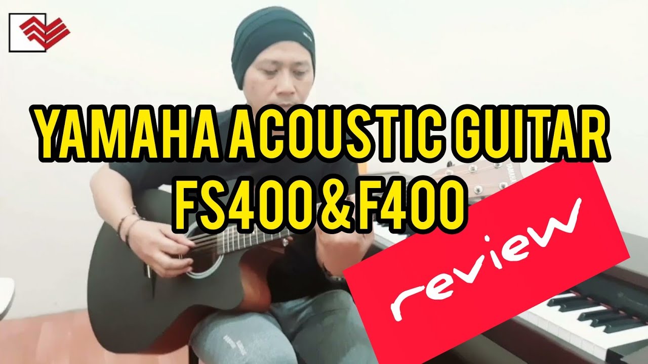 YAMAHA ACOUSTIC FS400/F400 REVIEW // #yamahaguitars #acousticguitar # ...