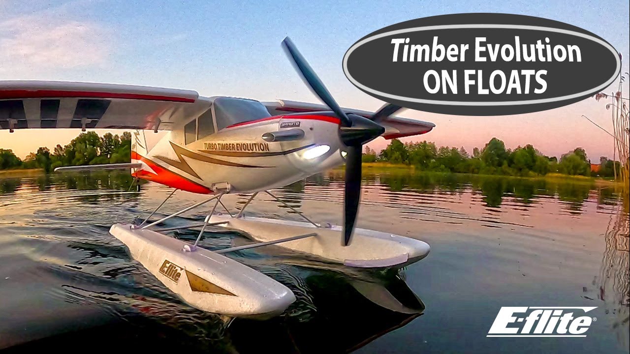 E-flite Turbo Timber Evolution, deutsch (german), auf Schwimmern ...