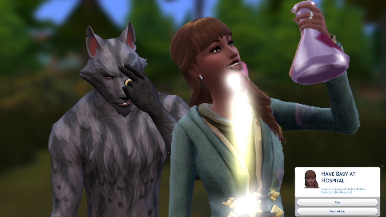 Maintaining a Relationship with Greg | The Sims 4 | Werewolves - YouTube