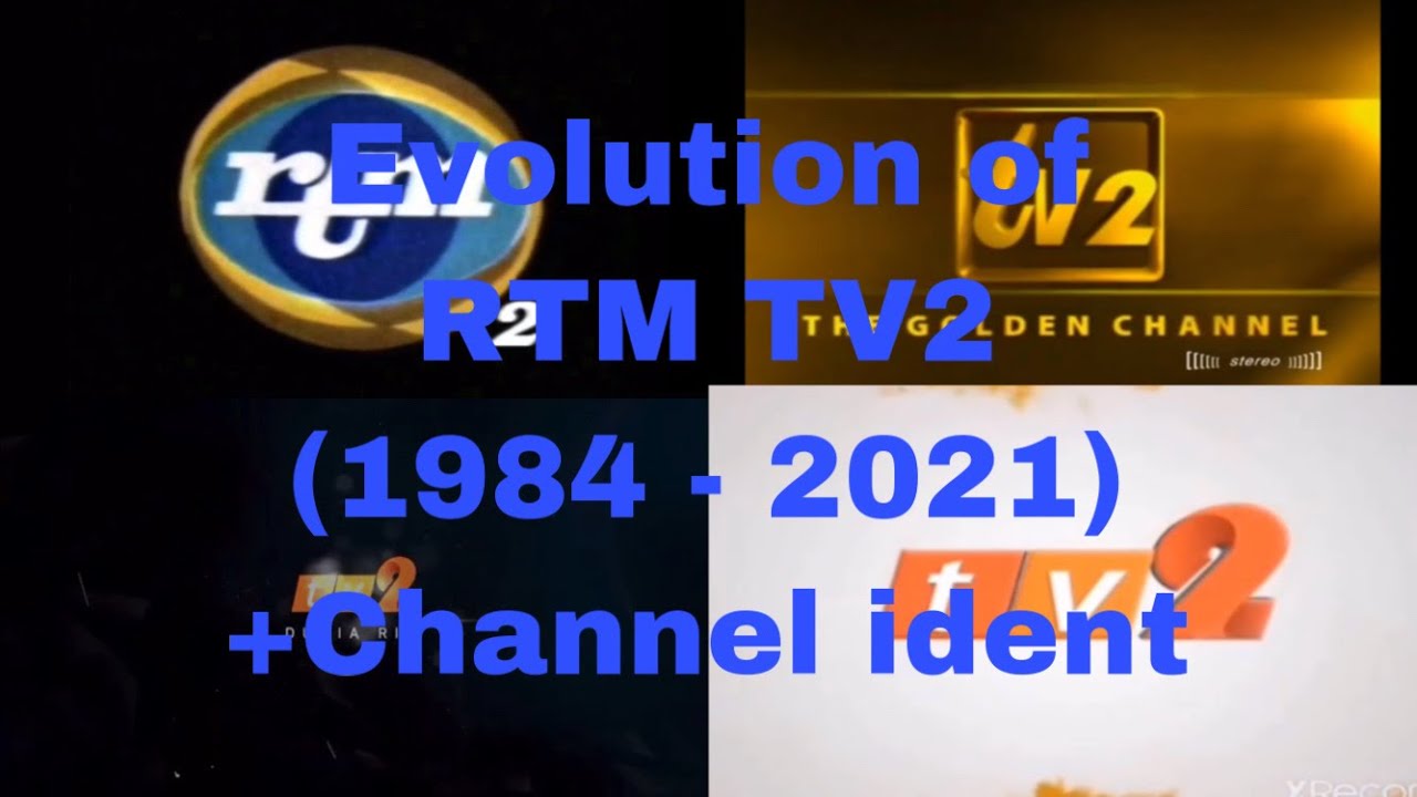 Evolution of RTM TV2 Malaysia (1984 - 2021) - YouTube