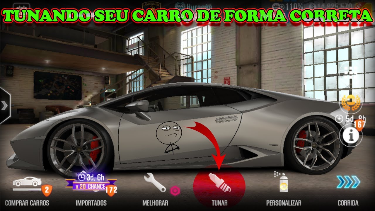 A melhor forma de obter um bom desempenho com seu carro - CSR Racing 2 ...