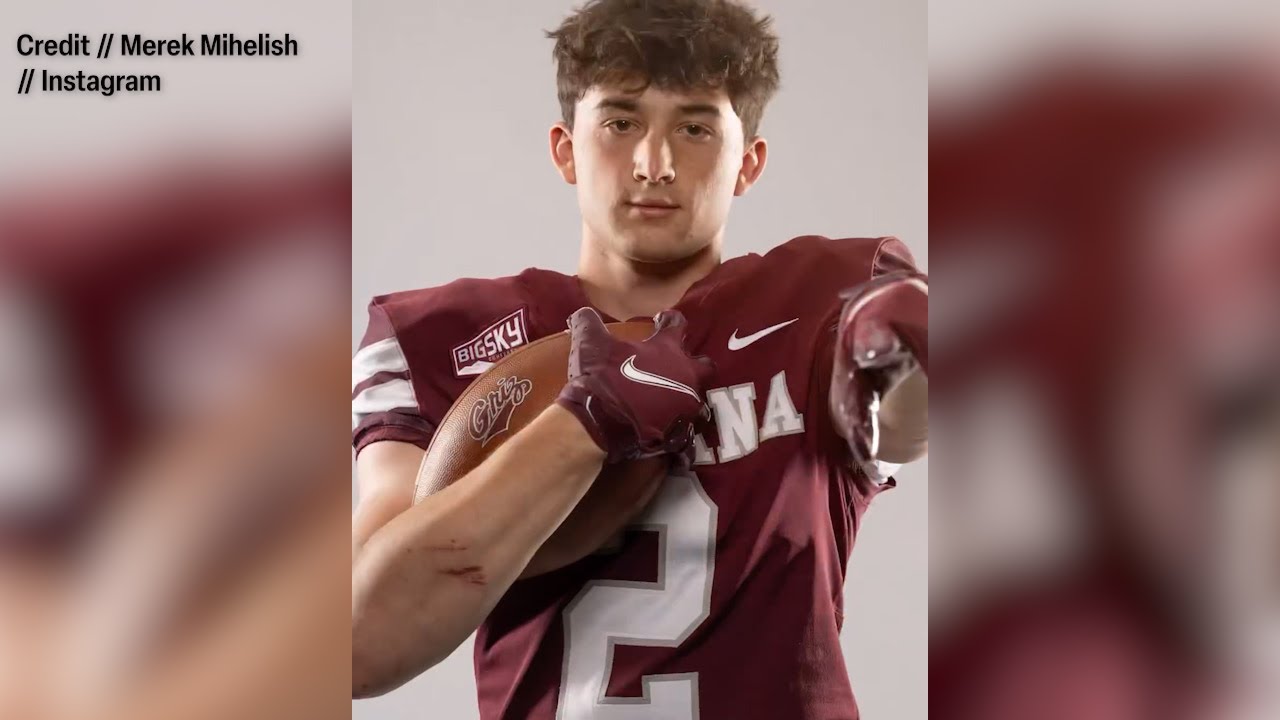 'Exciting feeling': Merek Mihelish commits to Montana football - YouTube