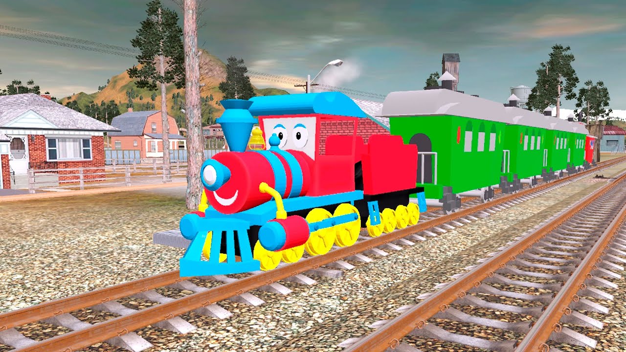 Rustee Rails Cartoon Trainz ~ The Mountain Railway - YouTube