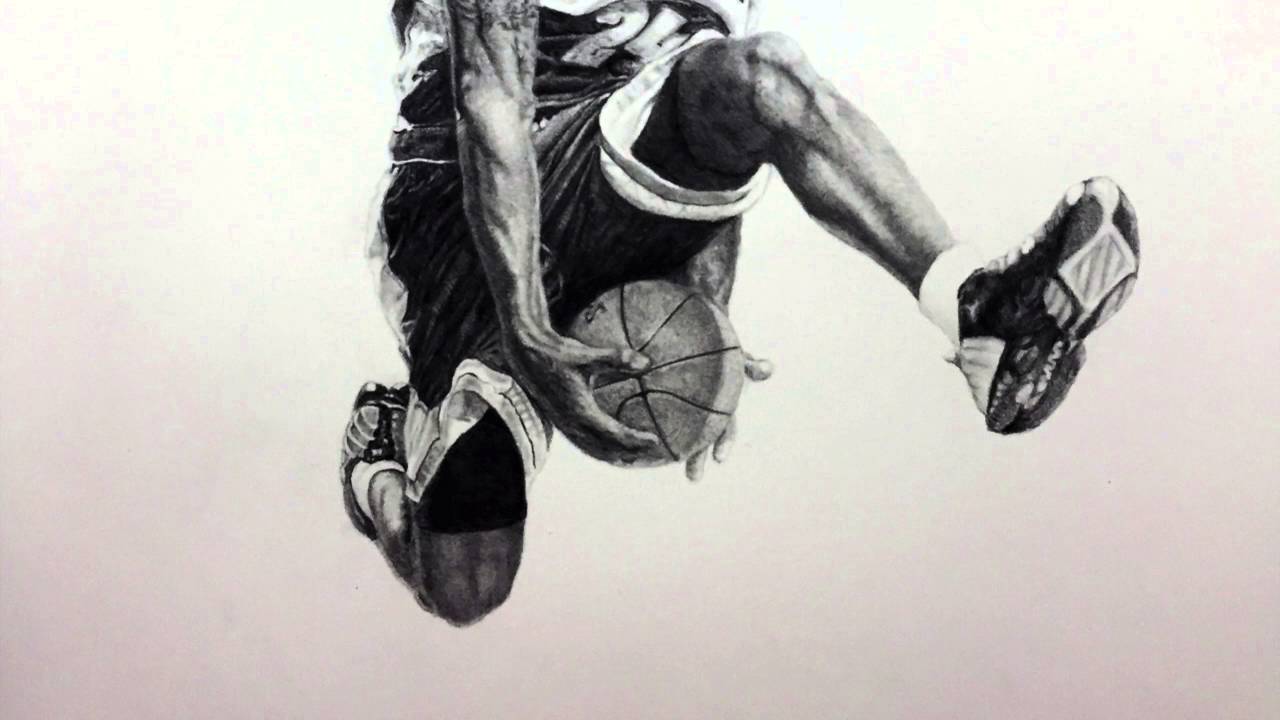 Keegan Hall's time-lapse drawing of Desmond Mason - YouTube