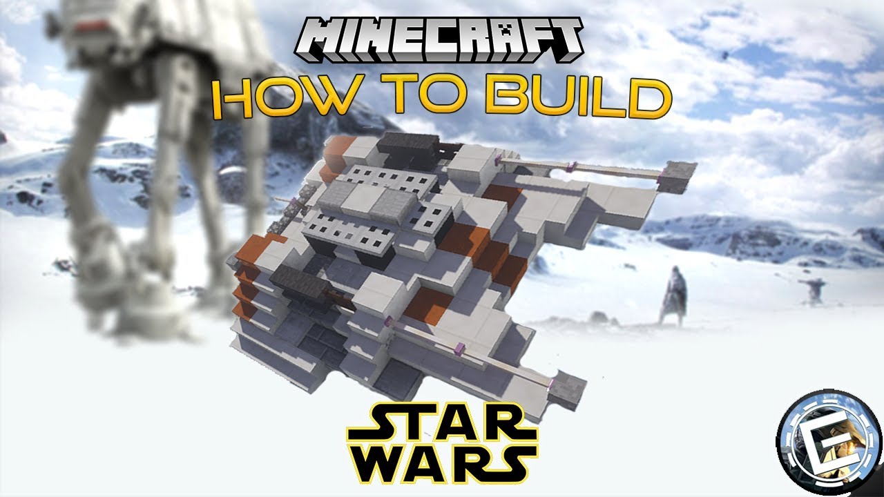 Rebel Alliance T-47 Airspeeder "Snowspeeder" | Minecraft Star Wars ...