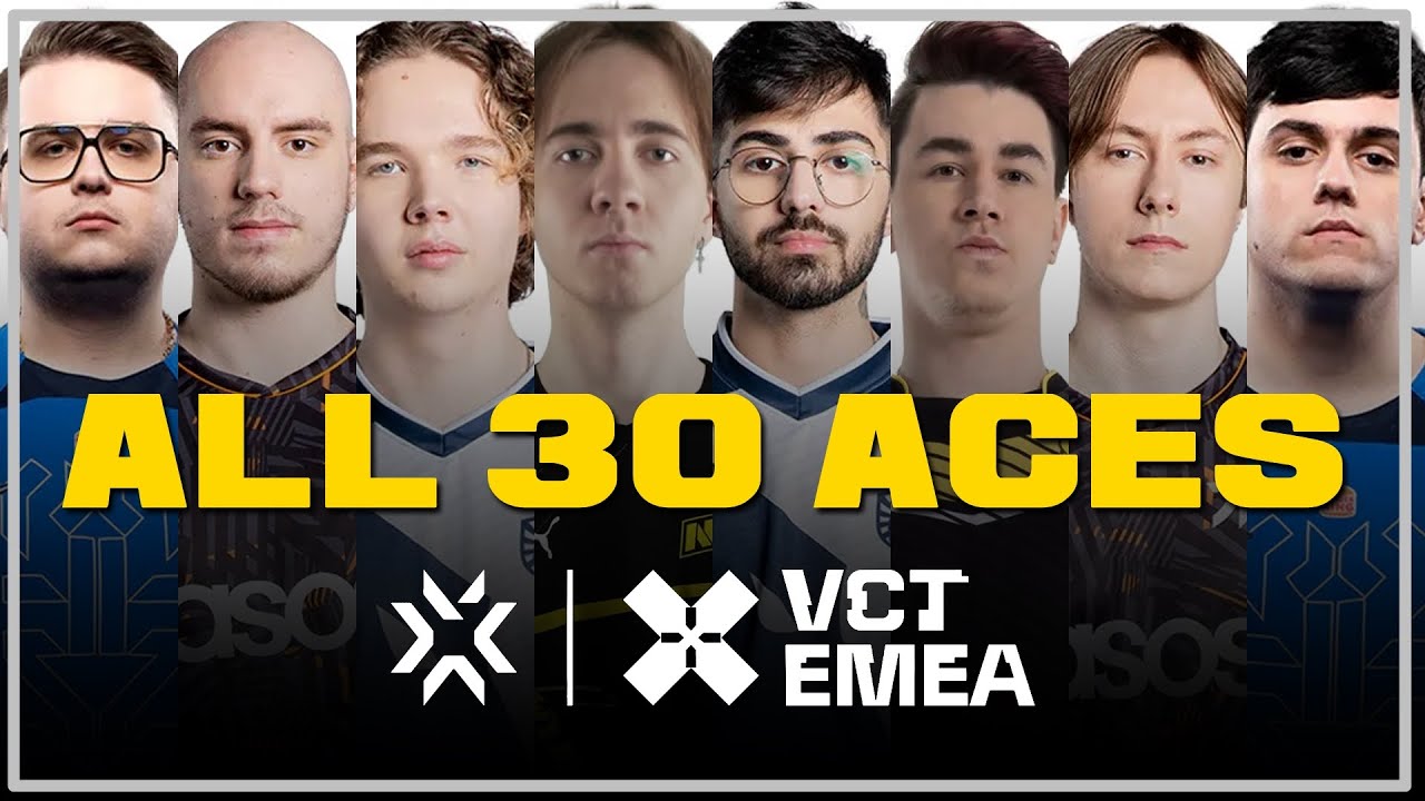 All ACES in all stages | 2023 VCT EMEA - YouTube
