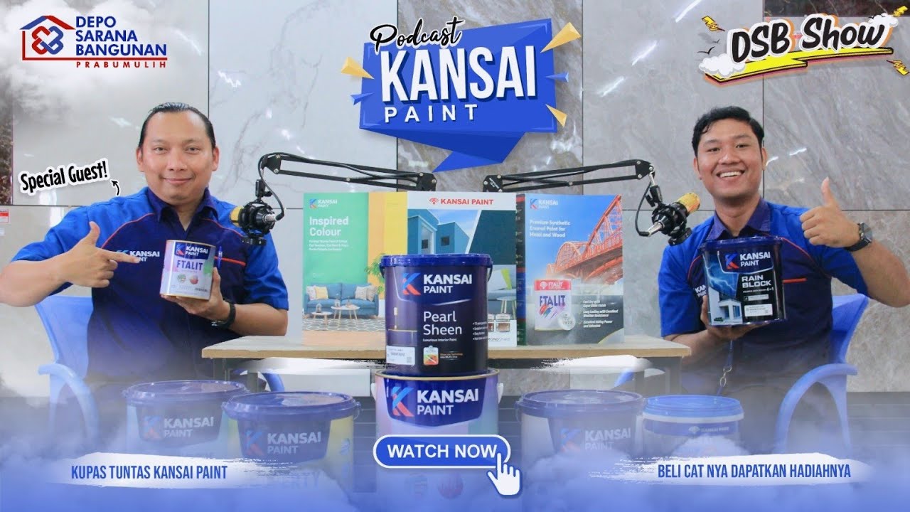 PODCAST DSB SHOW - Kupas Tuntas KANSAI Paint - YouTube