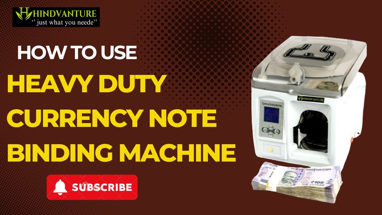🔗 Best Currency Note Binding Machine for Banks & Offices | Heavy Duty ...