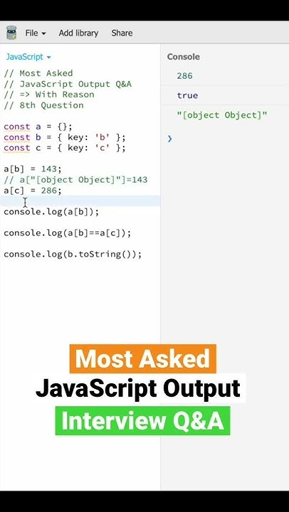 Q 8 Most Important Javascript Interview Questions Interview Javascrpit Frontend Important 