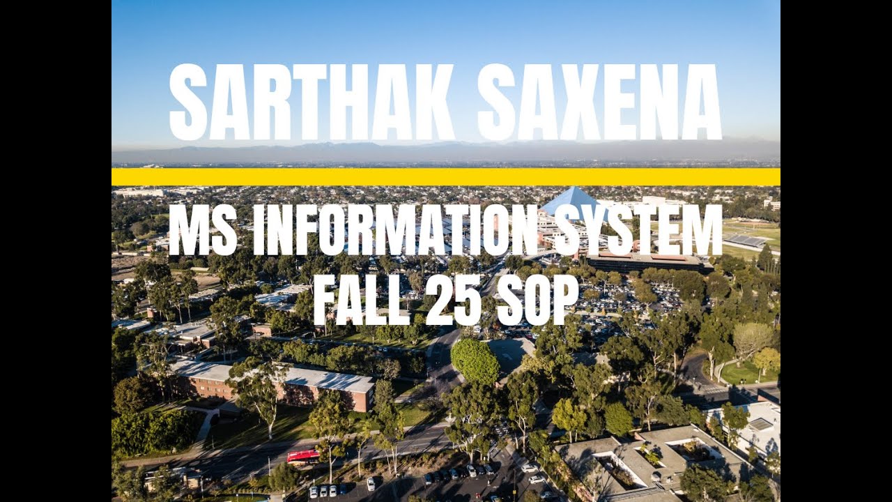 Video SOP | MS Information Systems | California State University Long ...