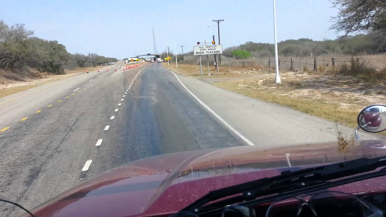 Texas checkpoint hwy 281 - YouTube