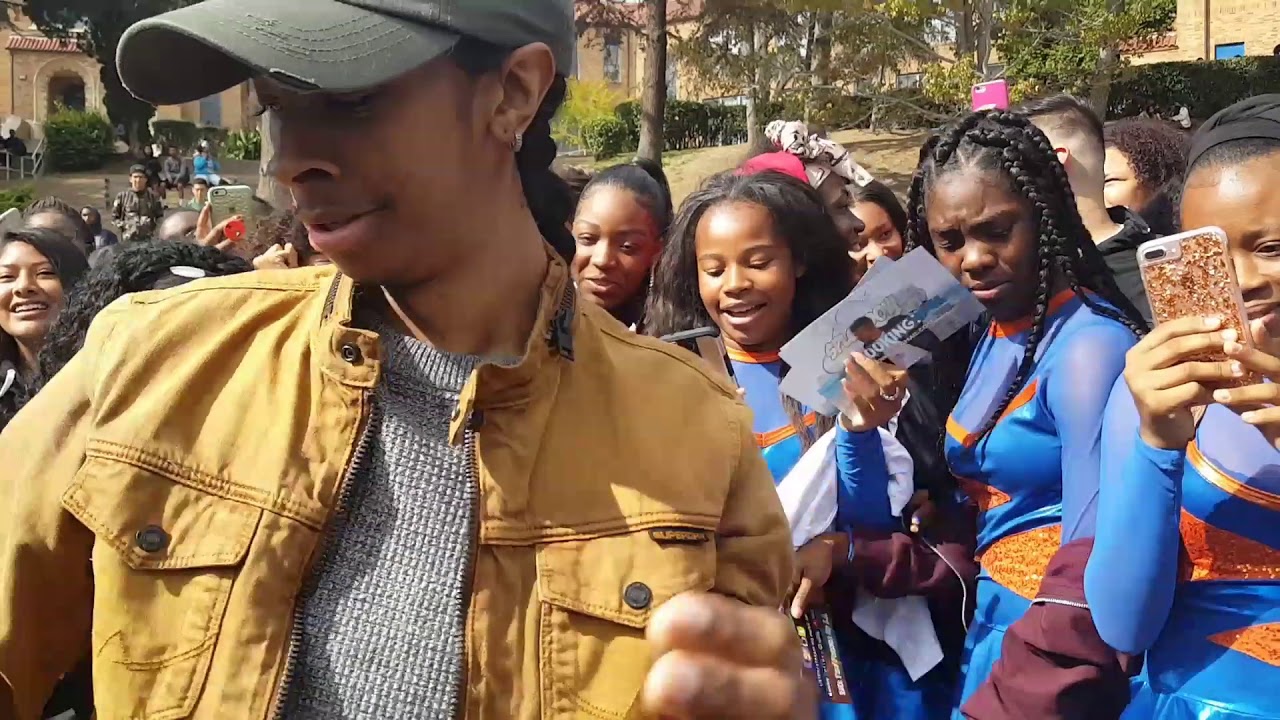 CHAMP w. Ray Ray from Mindless Behavior @ University High School ...