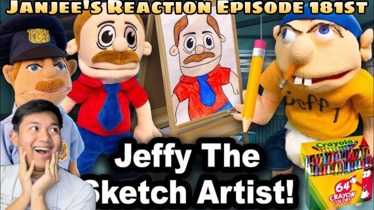 SKETCH ARTIST GONE WRONG!! | Janjee's Reaction: SML Movie: Jeffy The ...
