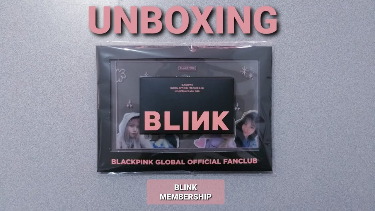 UNBOXING | BLINK MEMBERSHIP 'SPECIAL GIFT' (ESPAÑOL) - YouTube