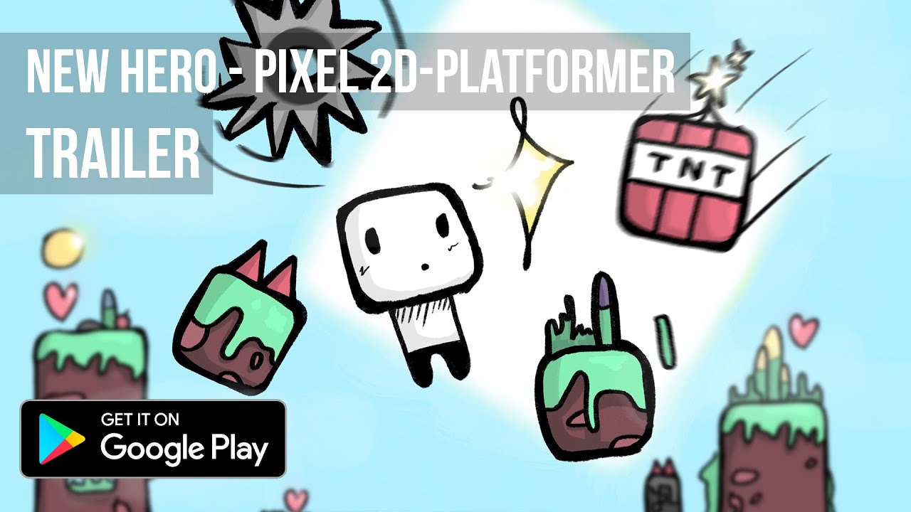 New Hero - pixel 2D-Platformer, Trailer / Nekod - YouTube