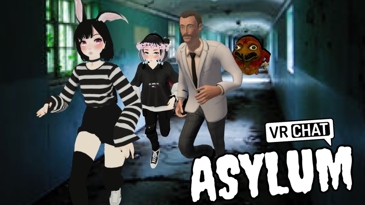 VBunny Escapes the Haunted Asylum - VRChat - YouTube
