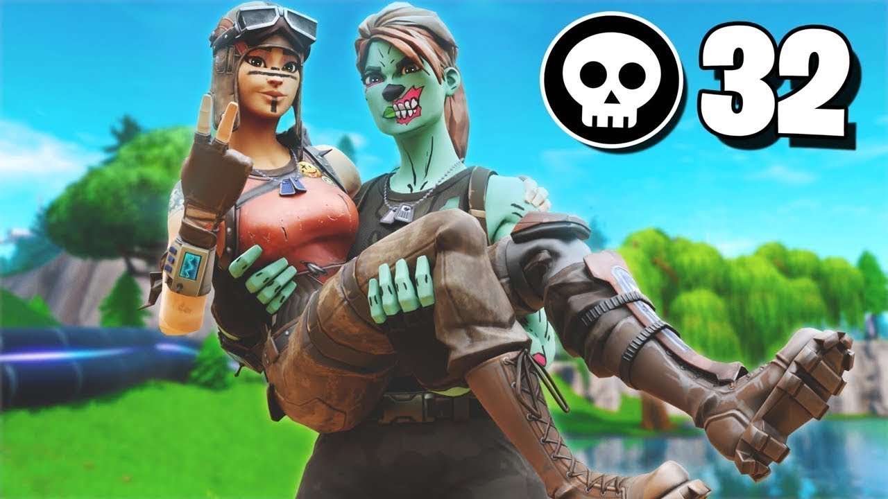 I Drop 32 Kills Squads Fortnite World Record - YouTube