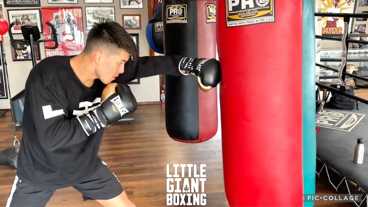 MIDDLEWEIGHT ERIC PRIEST 3-0 3KO’s DESTROYS THE HEAVY BAG & SHOWS ...