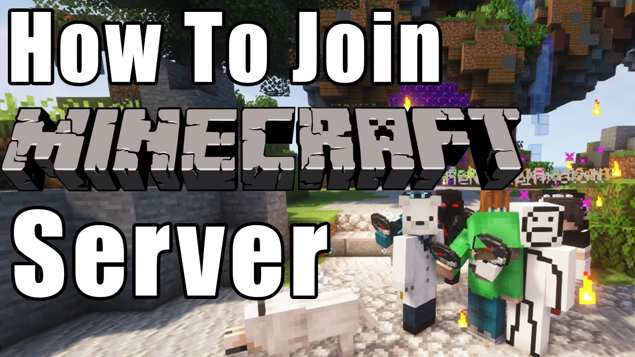 How to Join a Minecraft Server | How to play Multiplayer Minecraft 1.18 ...