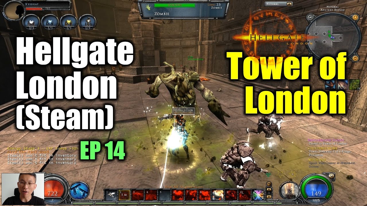 [Hellgate: London] Melee Summoner is Fun (L28) / Tower of London (Steam) - YouTube