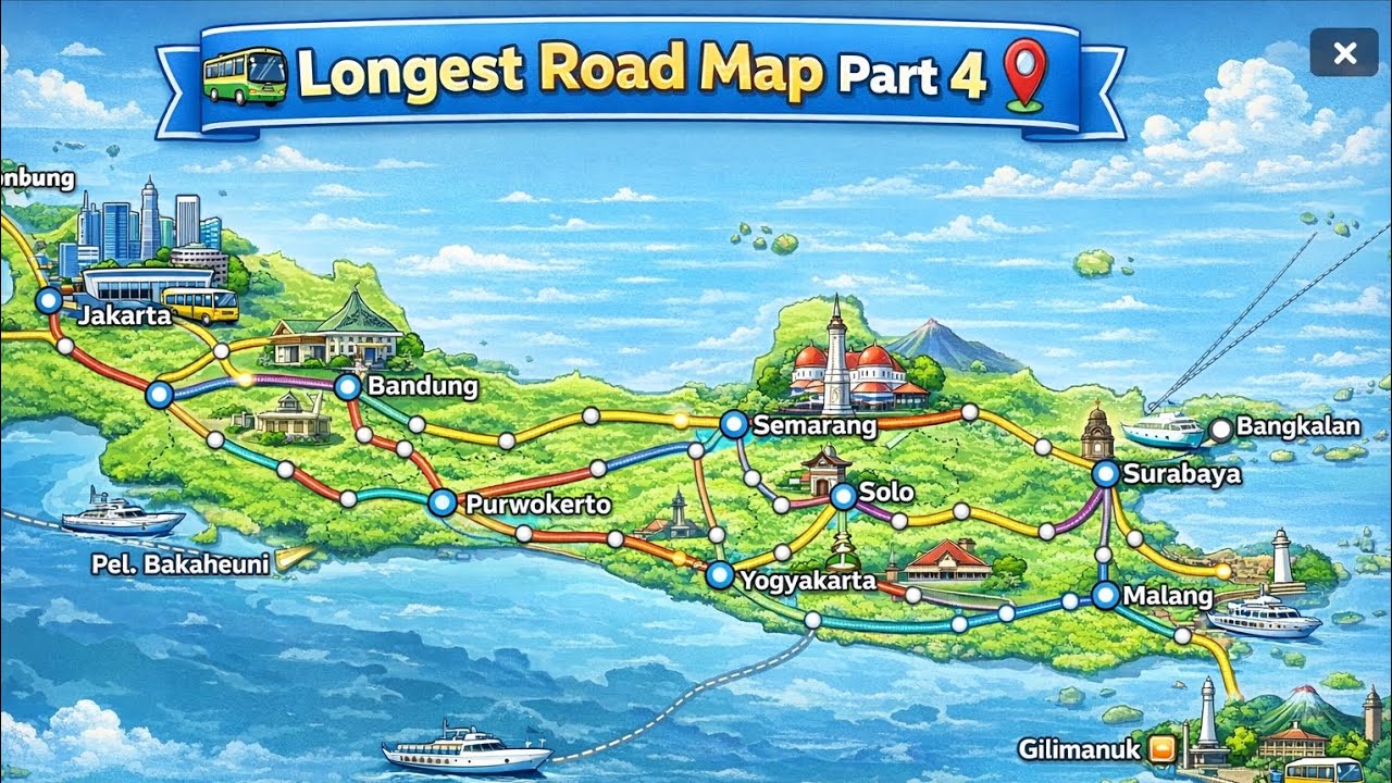 💥📣 longest road map part 4 / Bus Simulator Indonesia Tamil 🚌💥 - YouTube