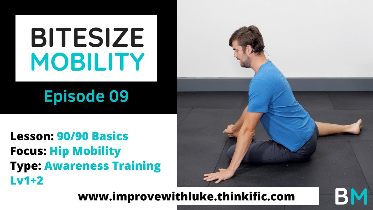 Improve hip Mobility with the 90/90 position - YouTube