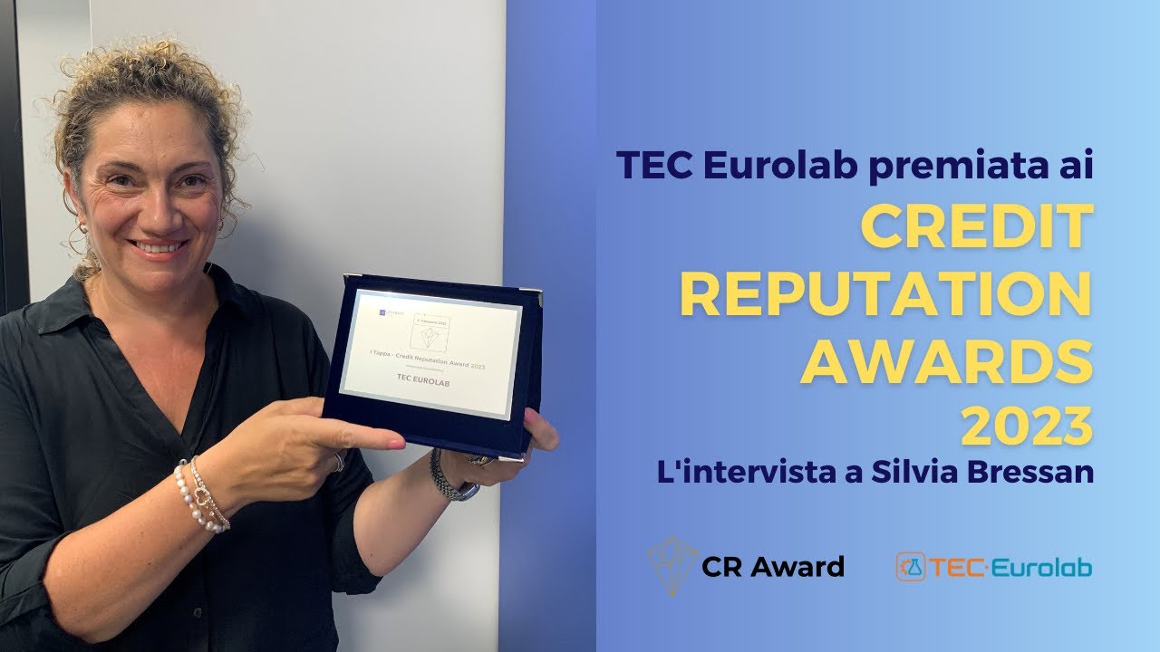 TEC Eurolab premiata ai Credit Reputation Awards - Intervista a CFO Silvia Bressan - YouTube