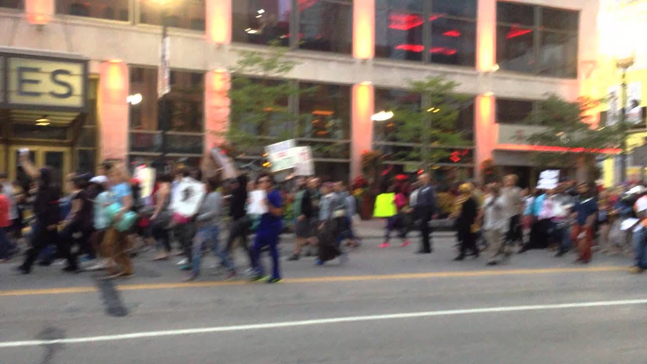 Protest March In Minneapolis, MN - YouTube