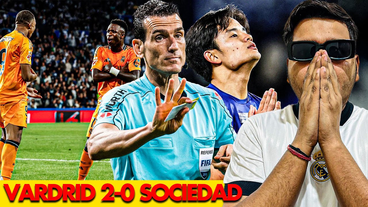 Real Madrid ROBBED Real Sociedad? Another Terrible Performance 🥲 - YouTube