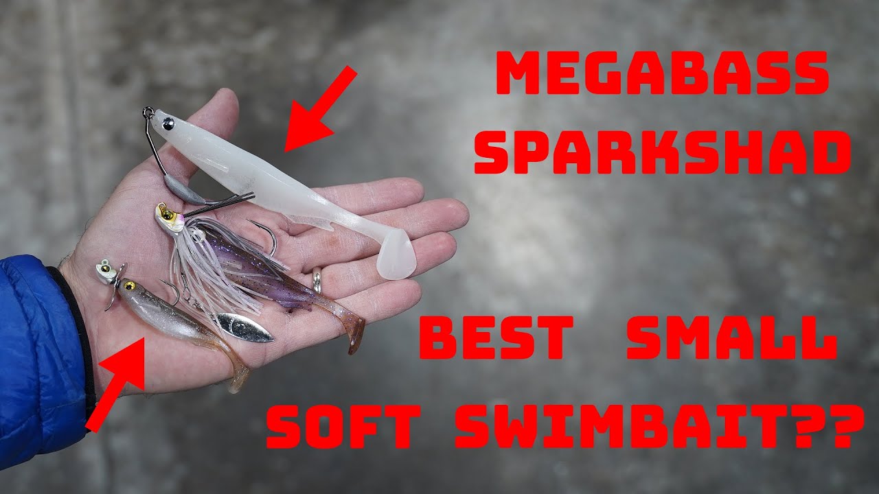 The Megabass Spark Shad! Are These The Best Small Soft Swimbaits On The ...