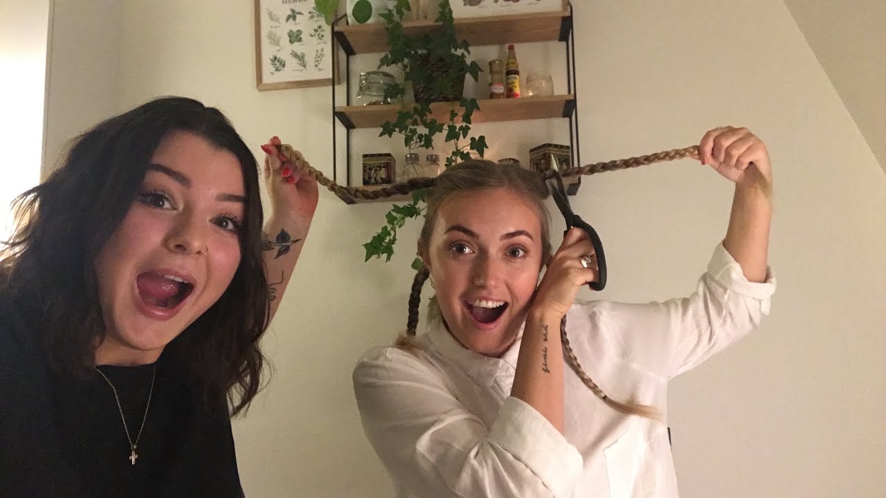 SHAVING MY HEAD / snaggar av mitt hår - YouTube