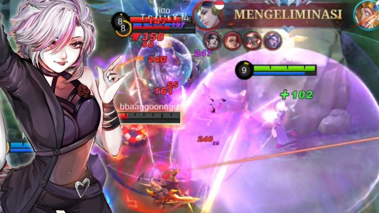 MELISSA BUILD CRITICAL TERLALU GILA‼️ BEST BUILD MELISSA _ MOBILE ...