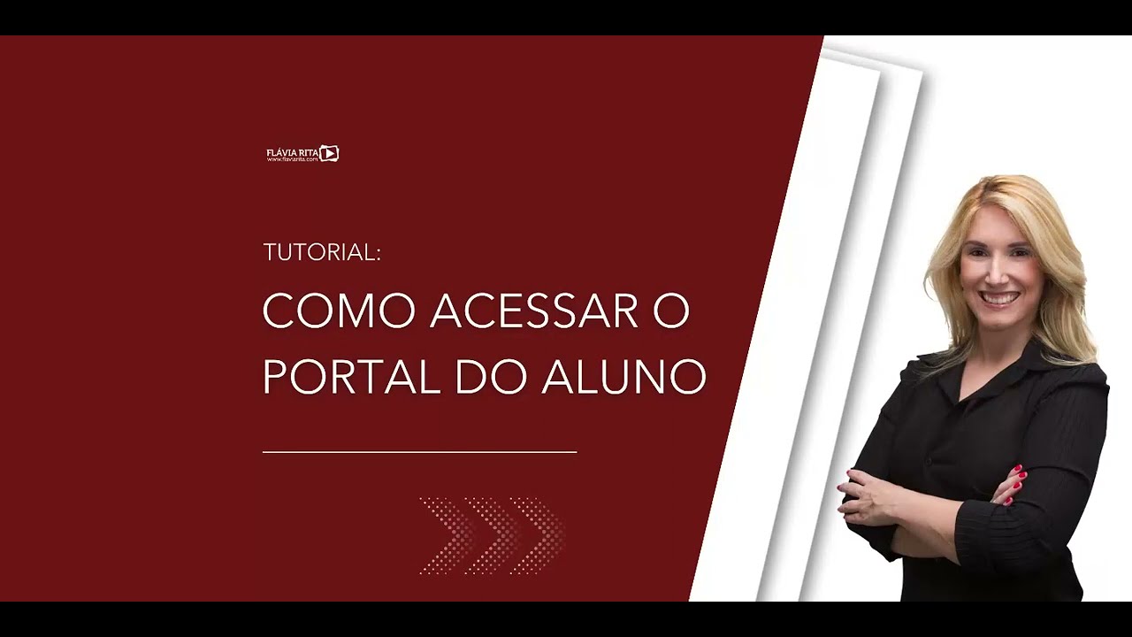 Tutorial: Como acessar o portal do aluno - YouTube