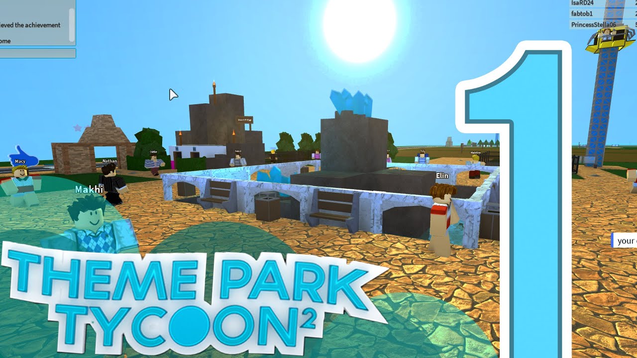 Mount T-Cup! - Theme Park Tycoon "Ep1" | Roblox - YouTube