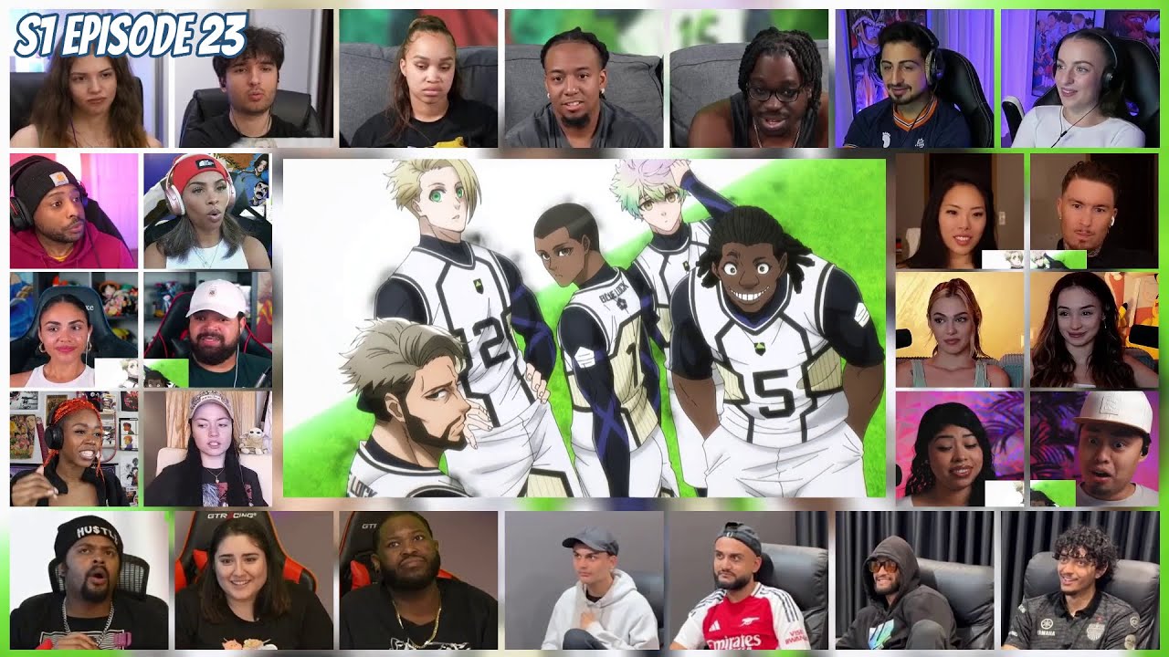 Blue Lock Season 1 Episode 23 Reaction Mashup - YouTube