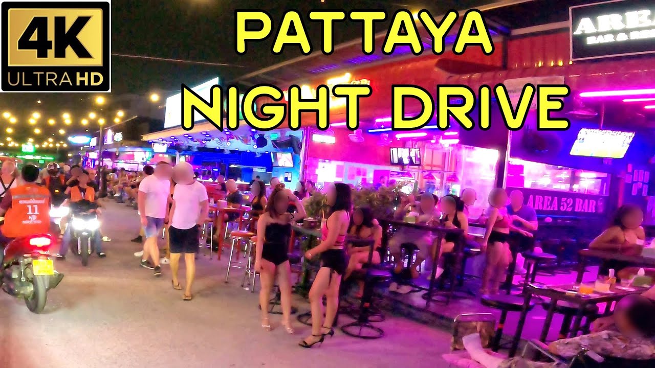Pattaya Night Drive Soi Honey Soi 9 Tree Town Soi Made in Thailand Soi ...
