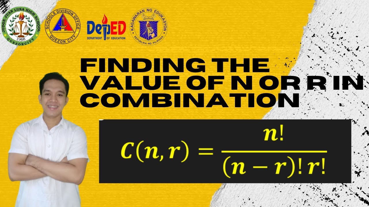 FINDING THE VALUE OF N OR R IN COMBINATION - YouTube