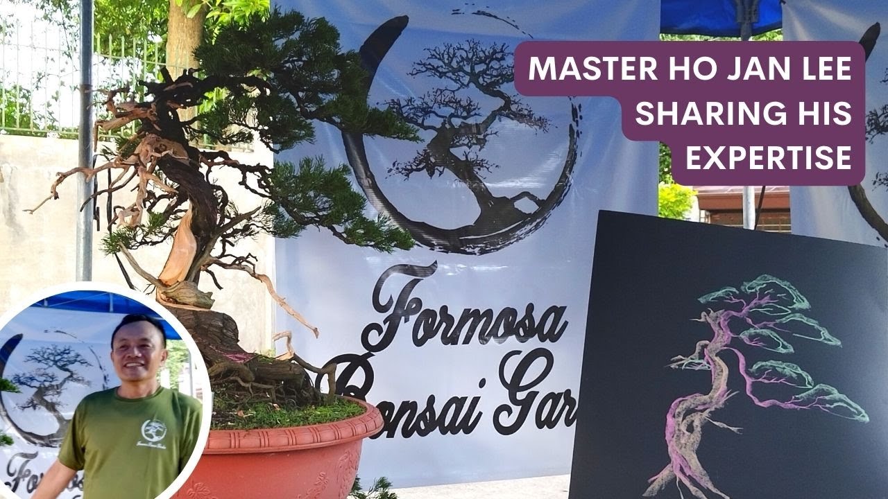 Master Ho Jan Lee Workshop Demo At Formosa Bonsai Garden [w/ English ...
