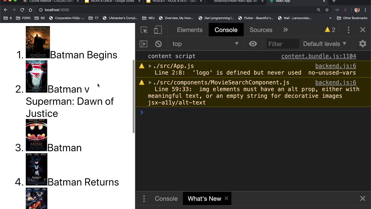 React Movie Database API 4 - YouTube
