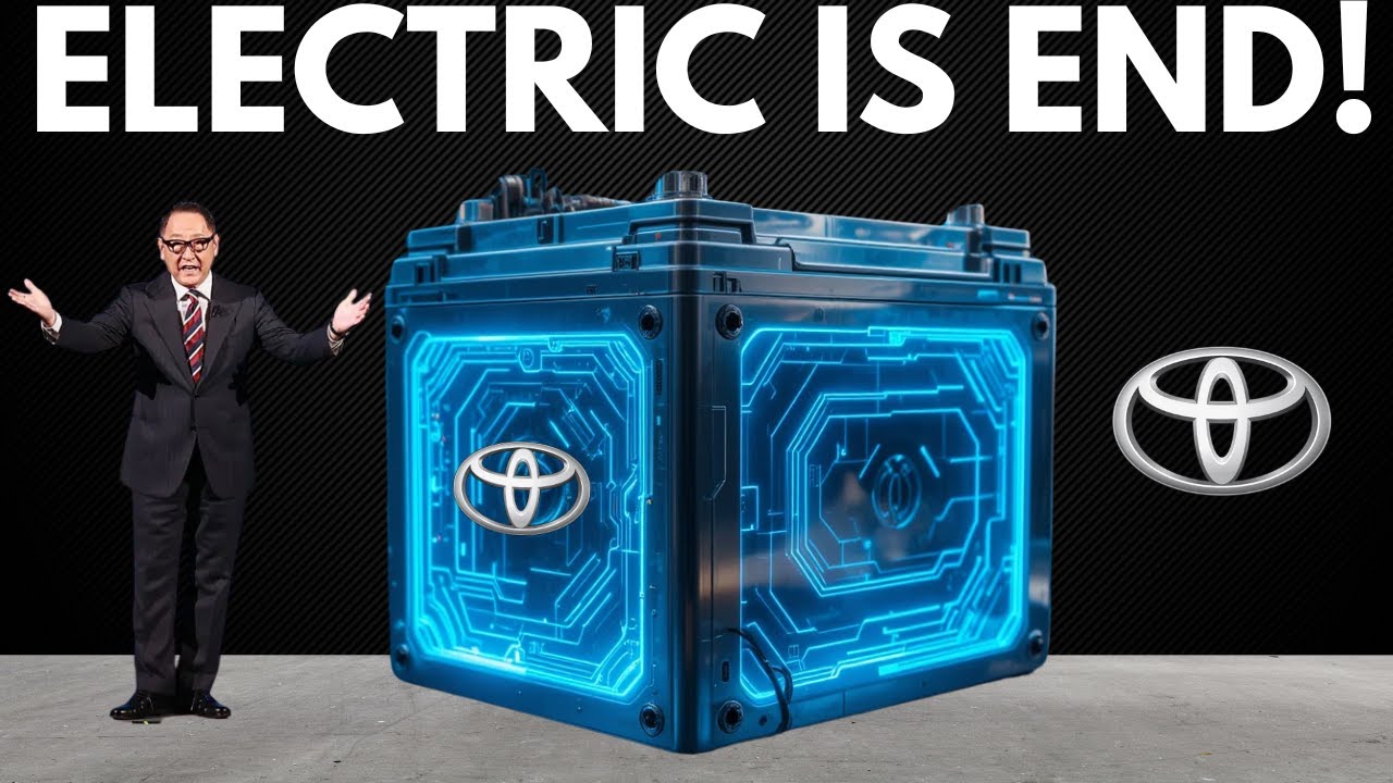 TOYOTA CEO: THIS NEW ENGINE WILL END ELECTRIC CARS," SAYS TOYOTA CEO ...