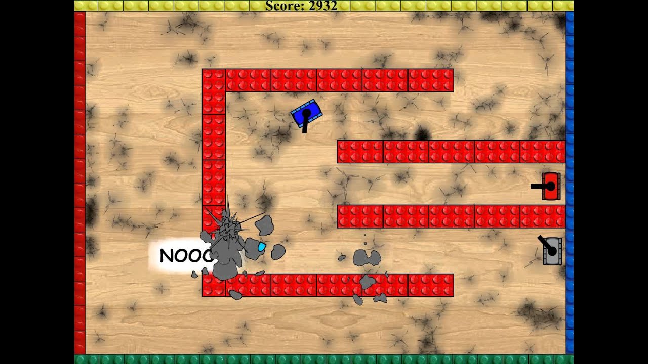 toy tank arena - YouTube