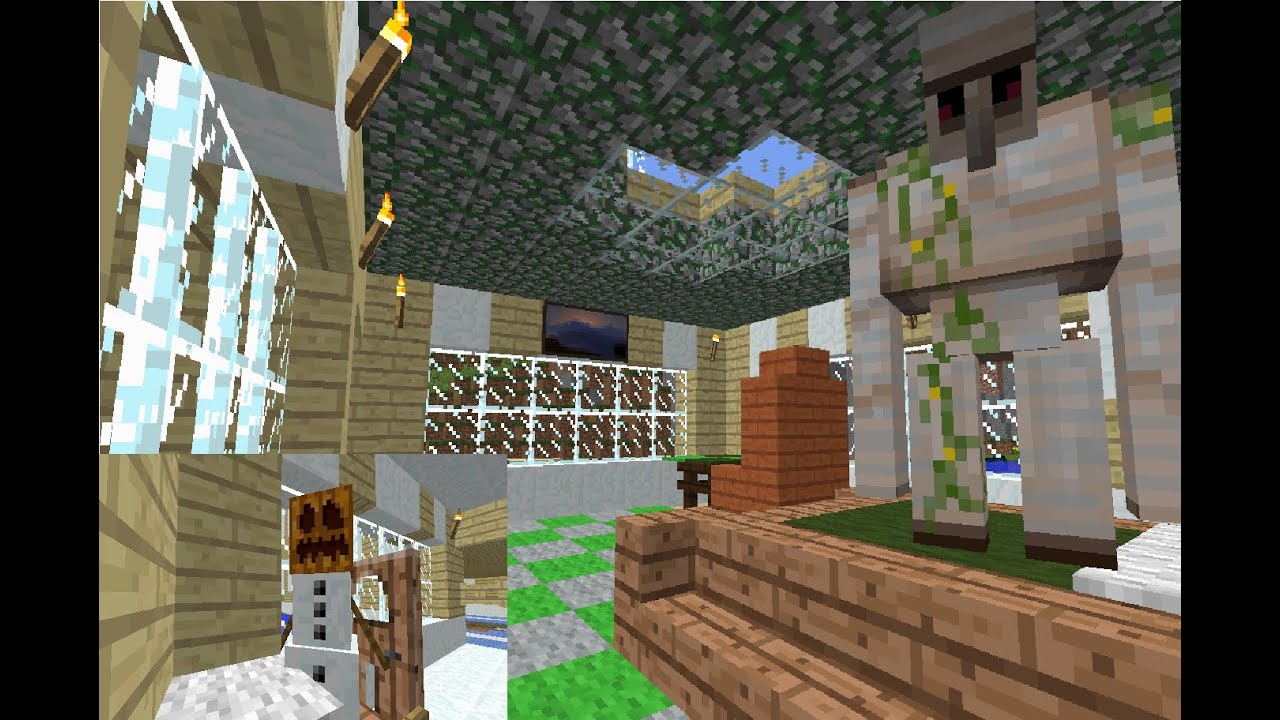 Minecraft Survival ~ Room Fit For A Golem [Ep.7] - YouTube