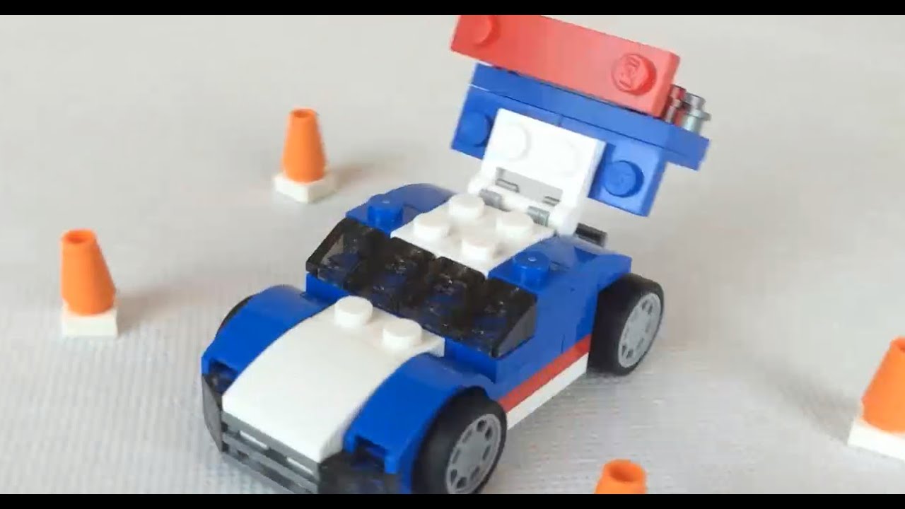 LEGO Creator 31027 Blue Racer - YouTube