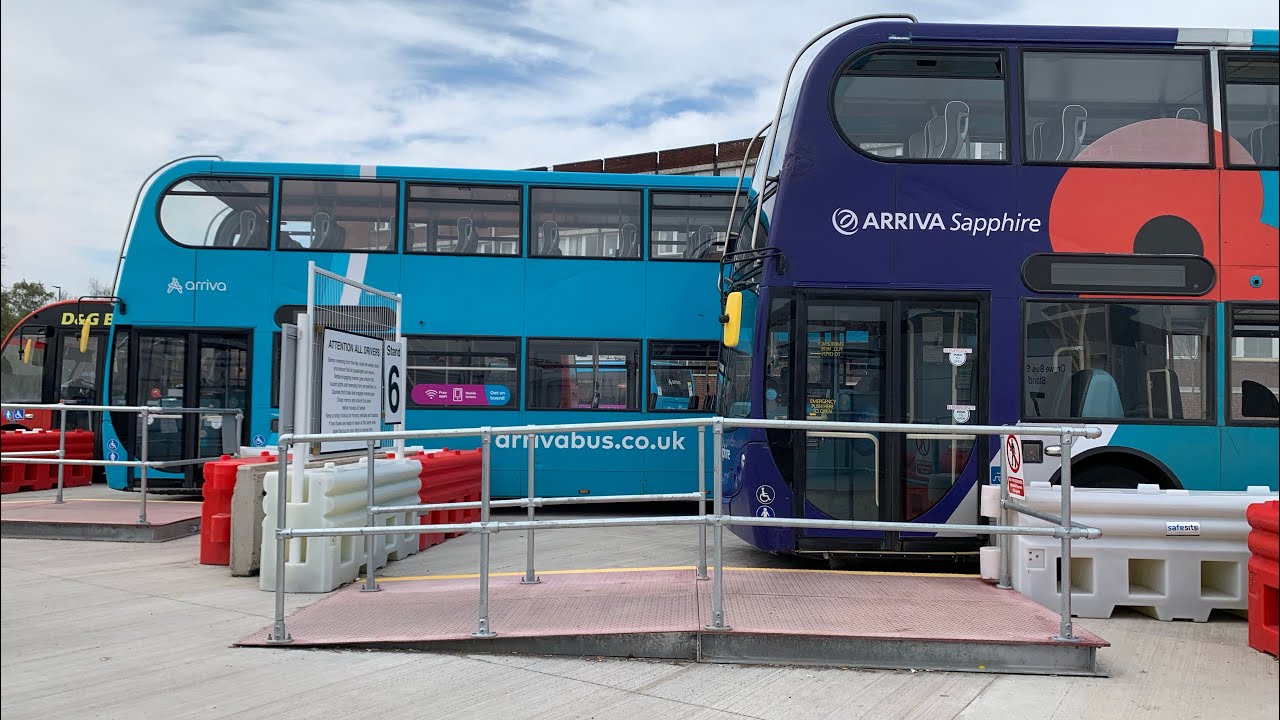 Arriva North West ADL Enviro 400 - K100ABW Departing Crewe - Arriva’s ...