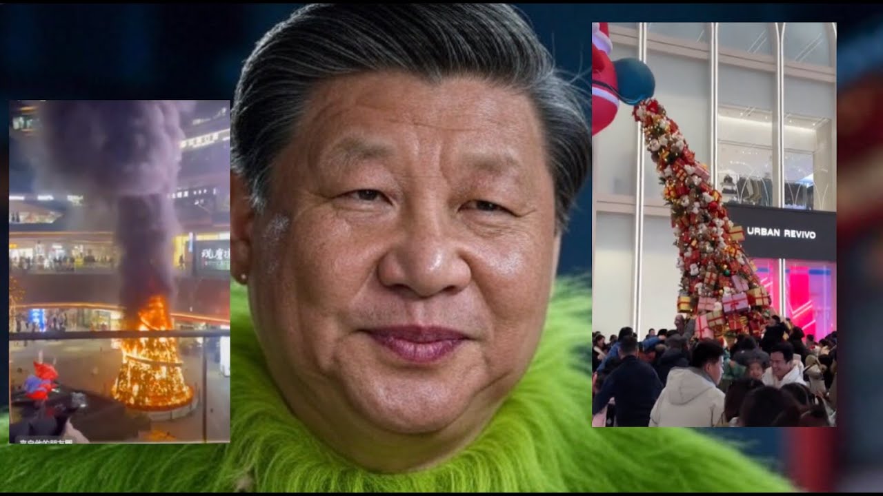 THE CHINESE CHRISTMAS GRINCH DESTROYS CHRISTMAS IN CHINA - YouTube