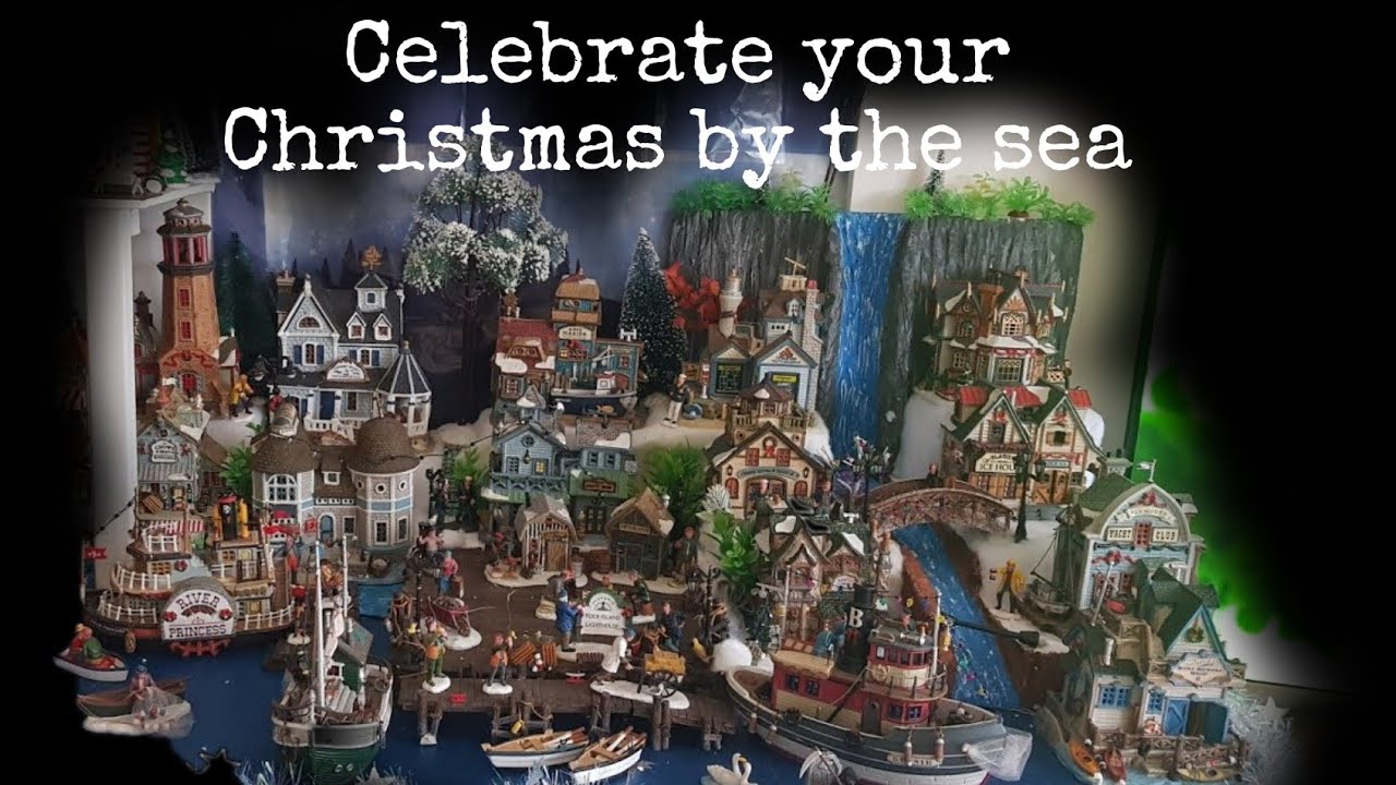 Celebrate your Christmas by the beach at night. Christmas Village 2022 ...