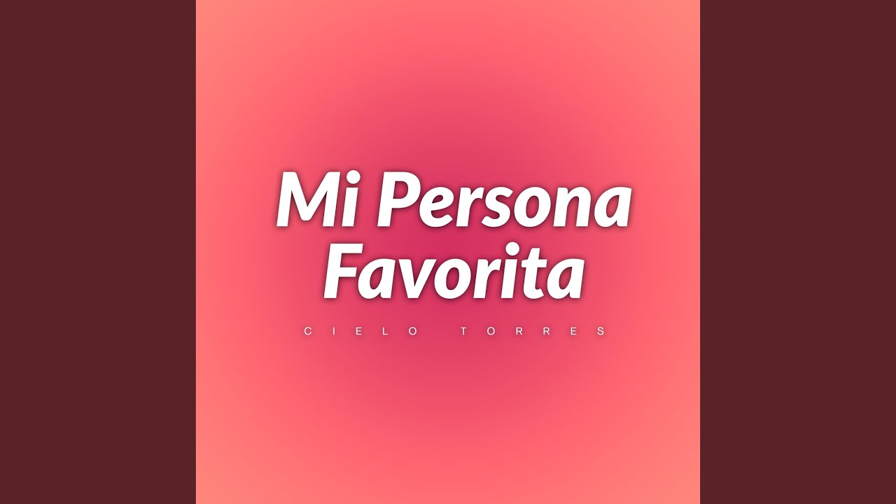 Mi Persona Favorita (Versión Salsa) - YouTube Music