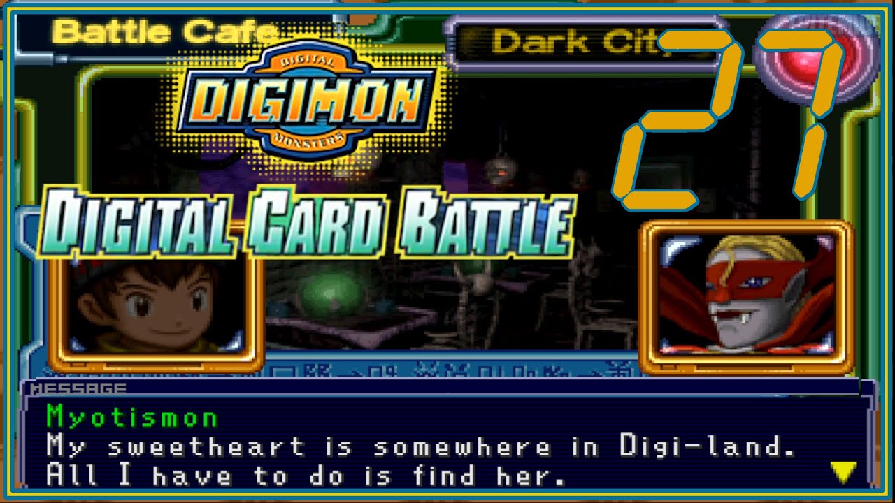 Digimon Digital Card Battle #27 - Haunted Arena in Dark City - (No ...