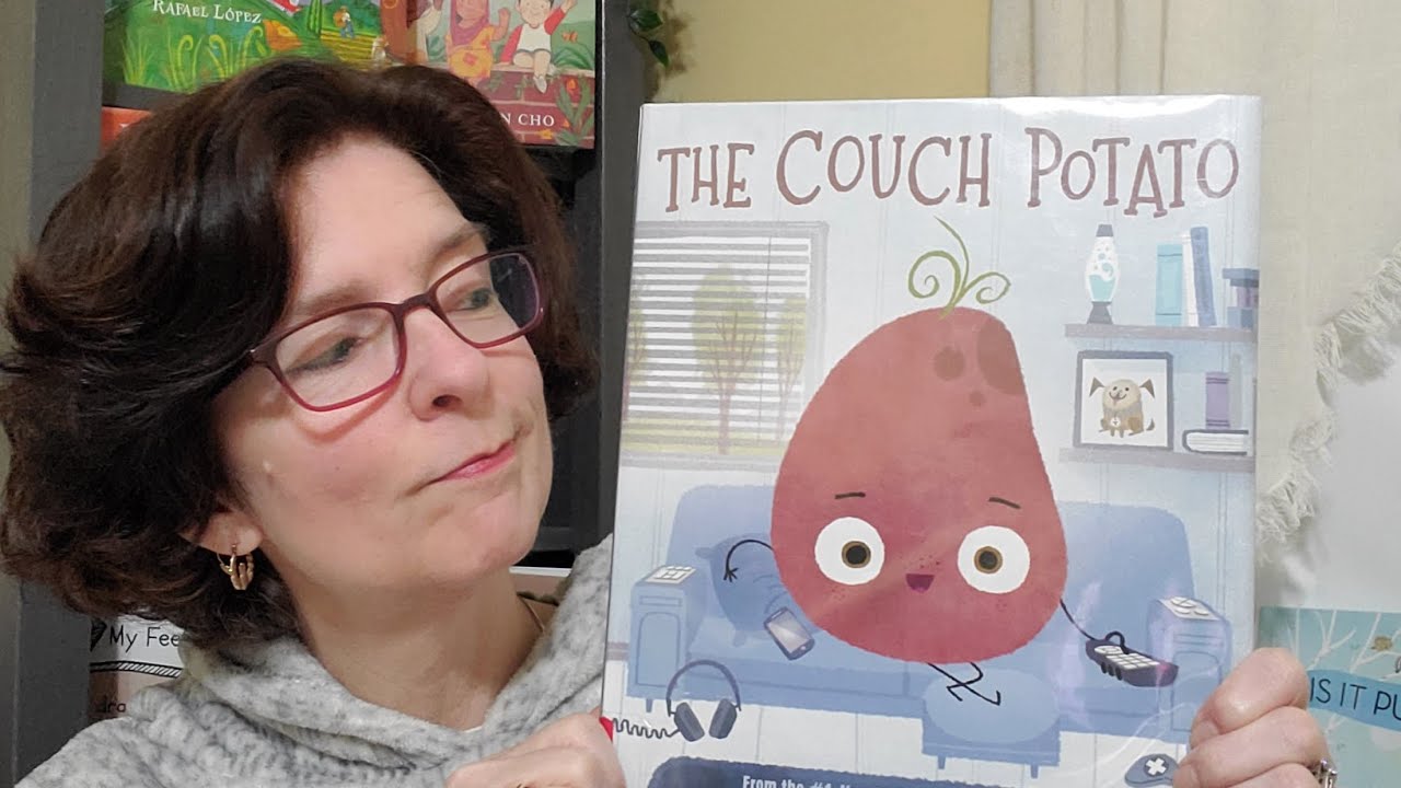 Storybook read aloud The Couch Potato by Jory John Tech is cool but we ...